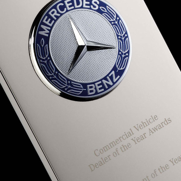 Mercedes Dealer Award | EFX Bespoke Awards and Trophies