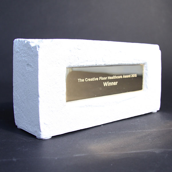 Creative Floor Brick Award | EFX Bespoke Awards and Trophies