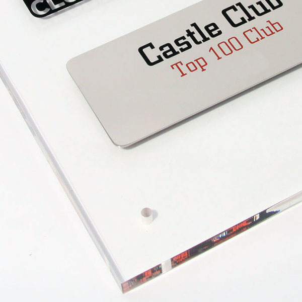 Top 100 Clubs Plaque | EFX Bespoke Awards and Trophies