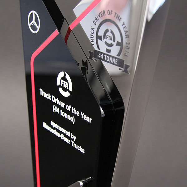 Mercedes Truck Driver Award | EFX Bespoke Awards and Trophies
