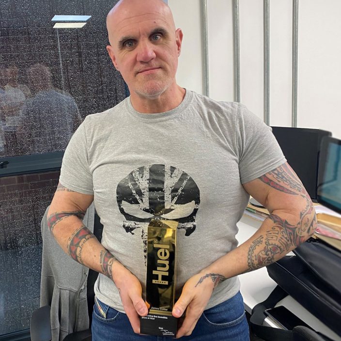 Huel Long Service Trophies | Created by EFX