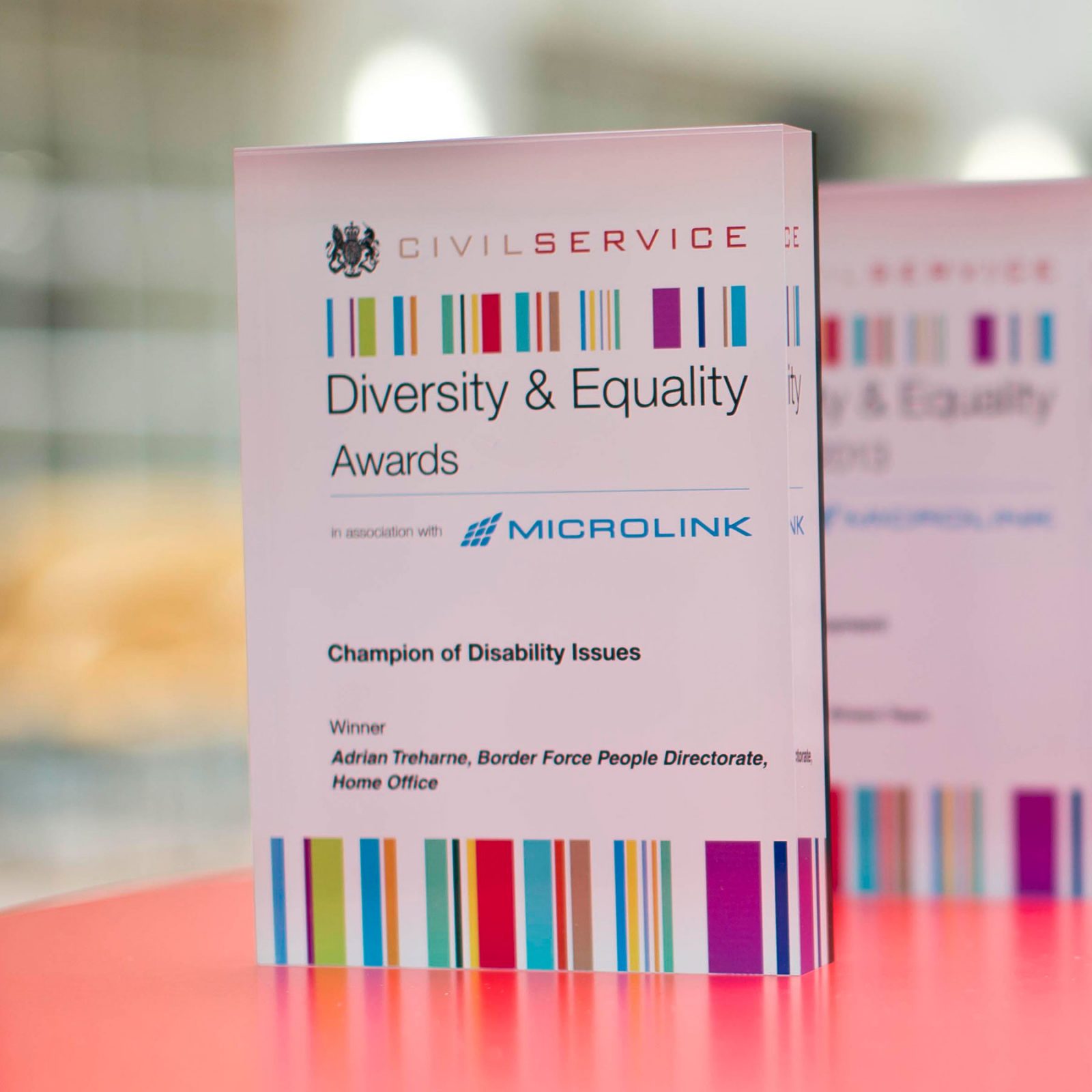 Rectangular Layered Acrylic Award - EFX